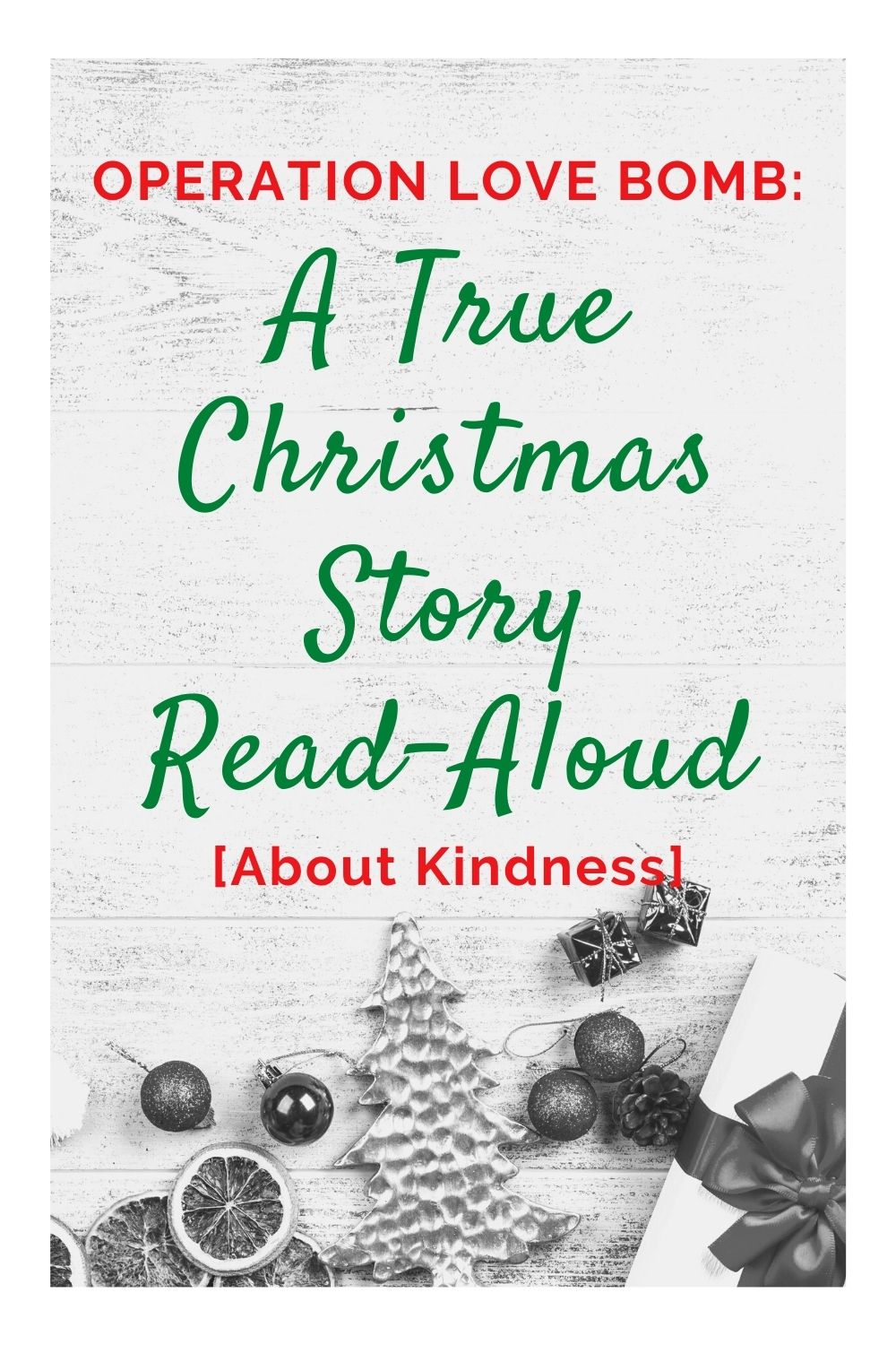 Operation Love Bomb: A True Christmas Story About Kindness – Sara ...