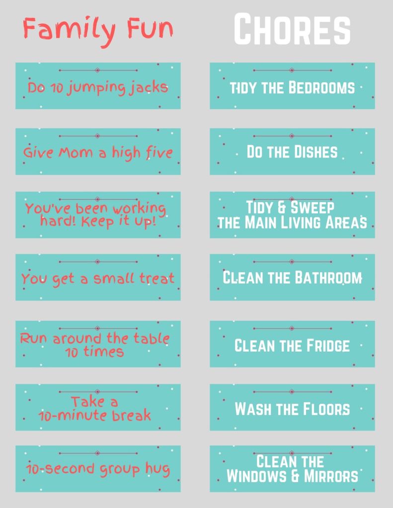 4 Playful Ways to Convert Chores into Family Fun (Help for Frustrated ...
